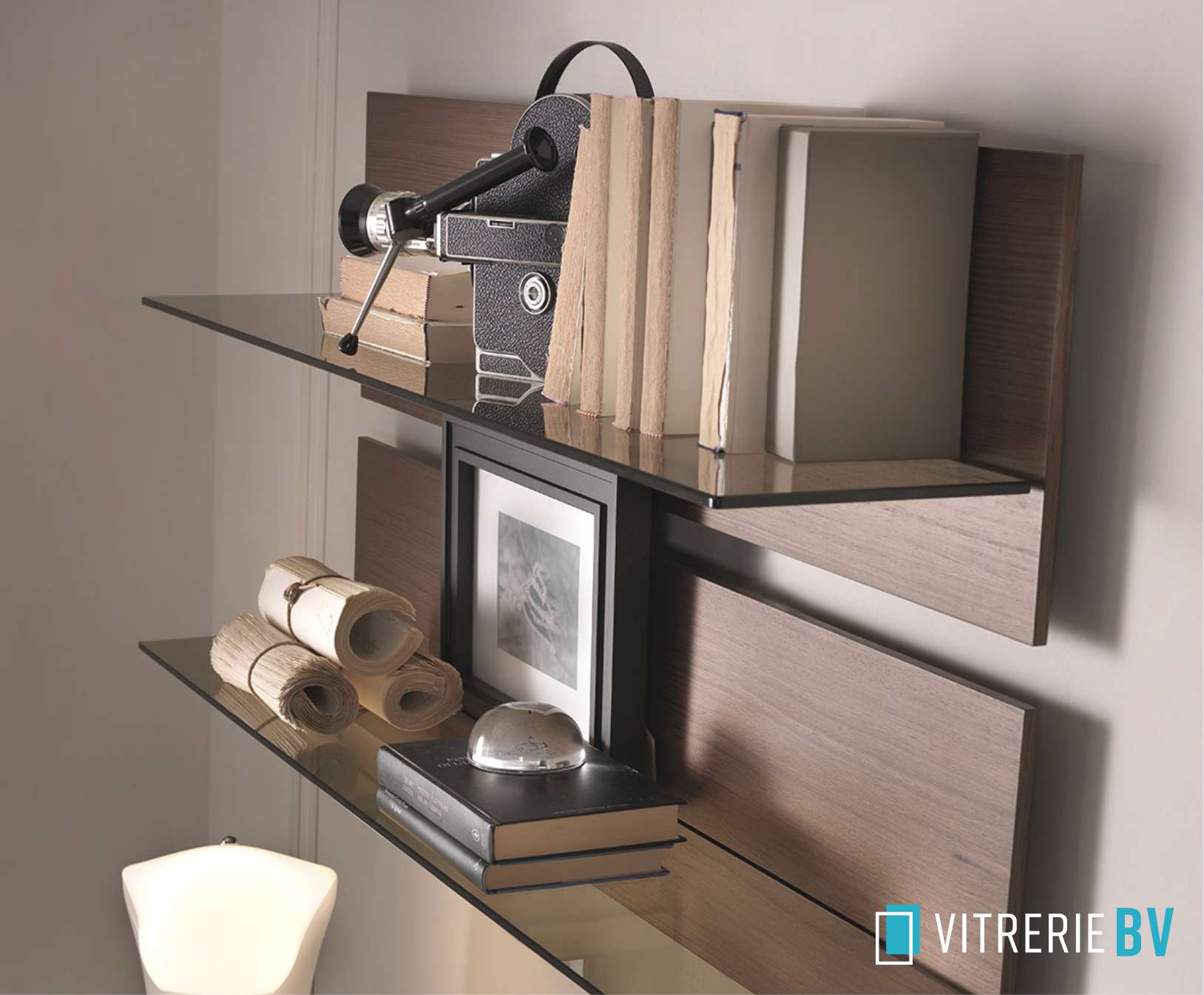 Tablette en verre sur mesure - Soumission ici | Vitrerie BV